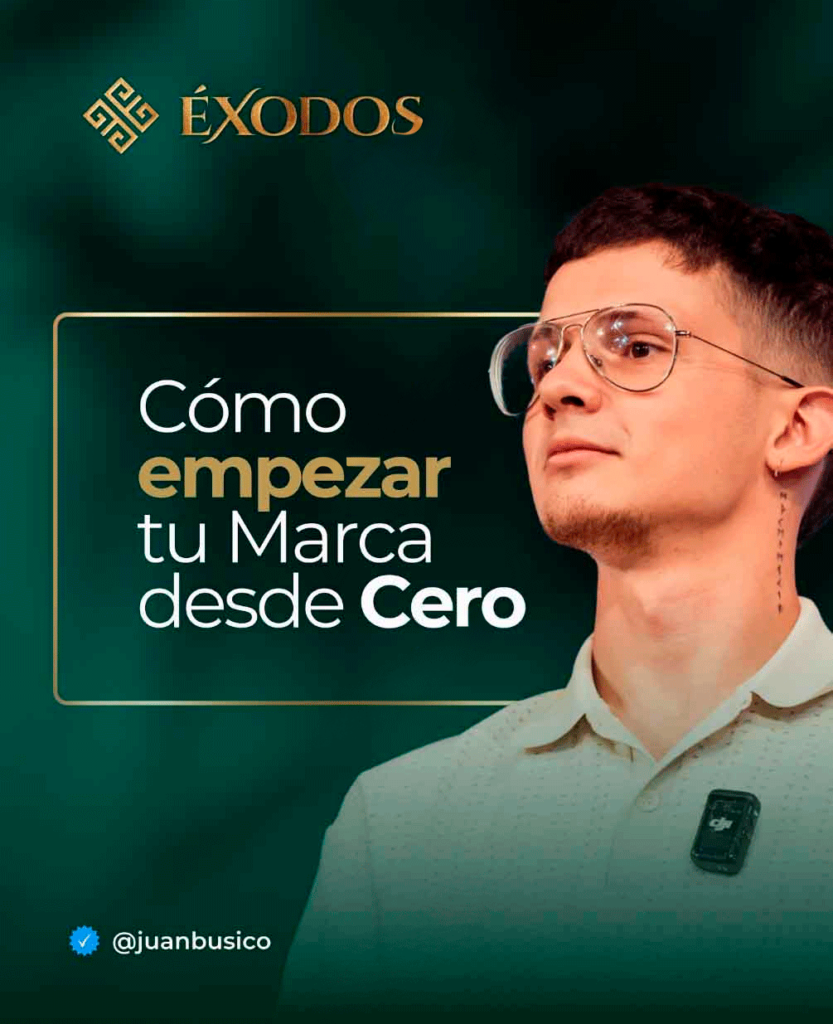 Éxodos Nivel Inicial en Marca Personal | Juan Busico - Master Libre
